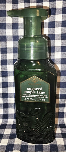 ALL NEW Sugared Maple Lane Foaming Hand Soap 8.75 oz Bath & Body Works ...