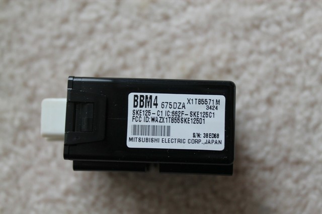 2010-13 Mazda 3 Keyless Entry Receiver Control Module BBM4675DZA for ...