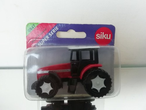 Siku 0847 Massey Ferguson en rouge sous blister | eBay