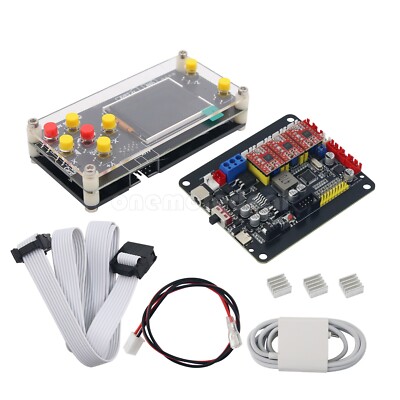 DIY CNC Controller 3 Axis GRBL 32bit 4.0 CNC Control Board+1.8" Offline ...
