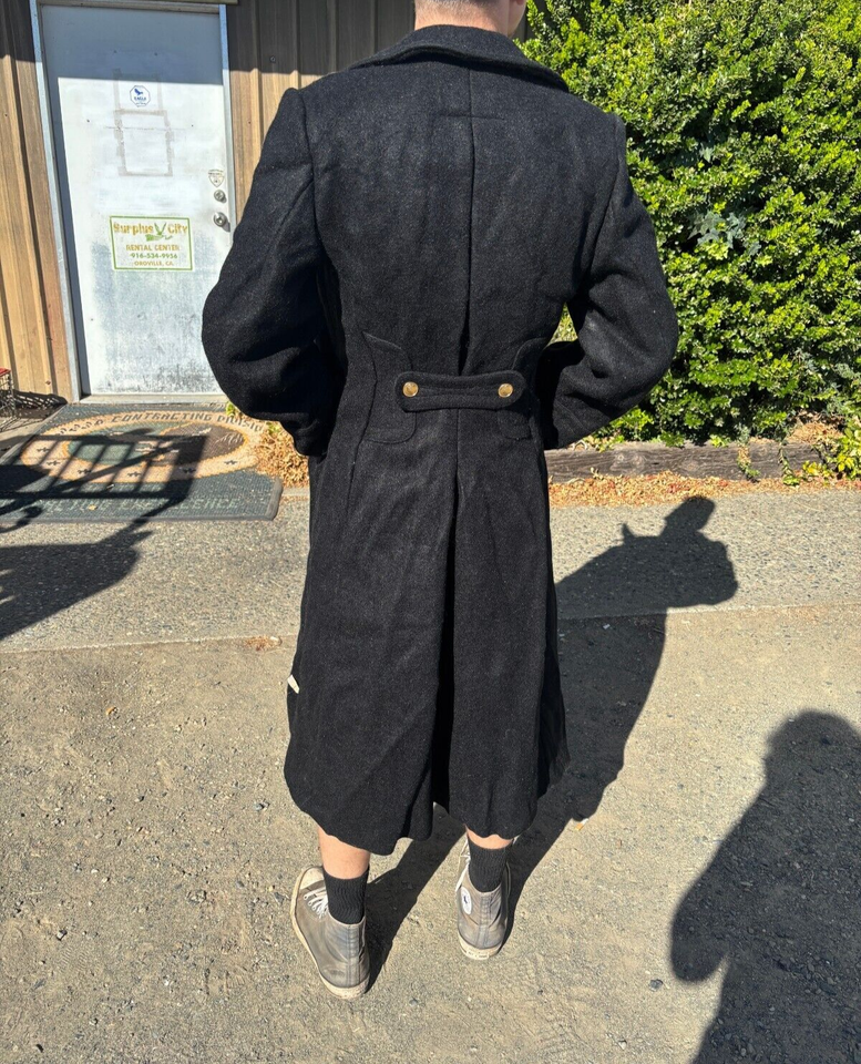 Soviet USSR Russian Military Army Officer Wool Overcoat MEDIUM Original ...