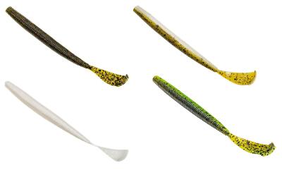 Strike King Rage Cut-R Worm 15cm / Soft Plastic Lures | eBay