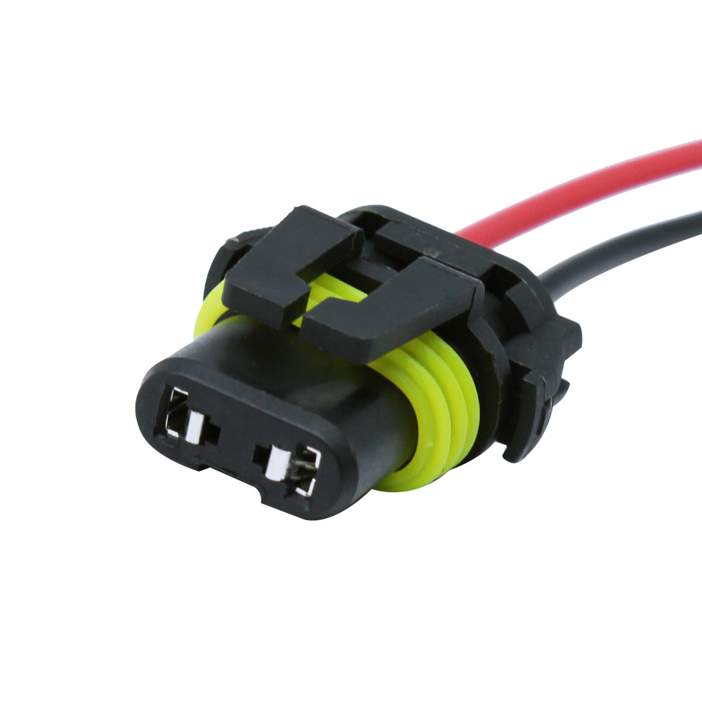 US Location 9005 9006 Female Socket Adapter Wire Harness Plug Fog Lamp ...