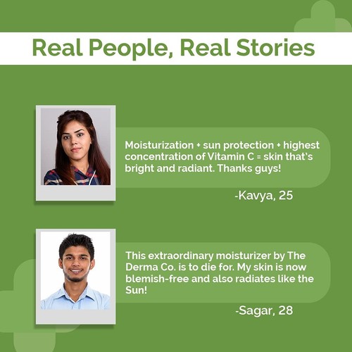The Darma Co 25% Vitamin C Matte Face Moisturizer & Day Cream with SPF ...