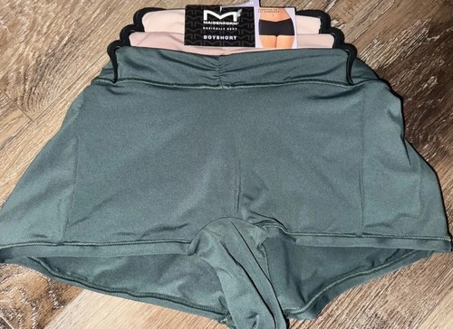 NEW Maidenform ~ 3-Pair women's Boyshort Underwear Polyester Blend ...