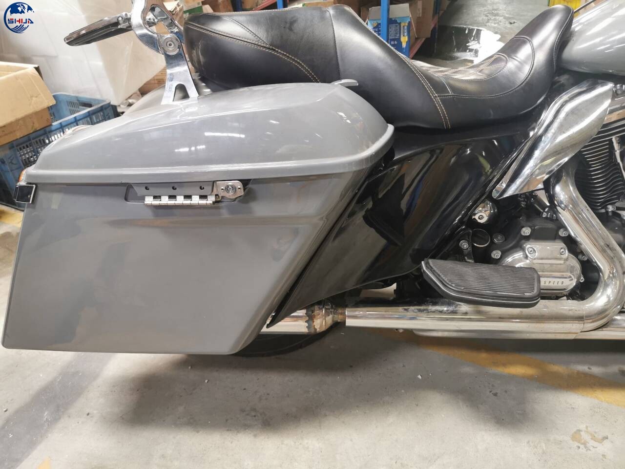 Stretched Extended Side Cover Panel For Harley Street Road Glide 14 ...