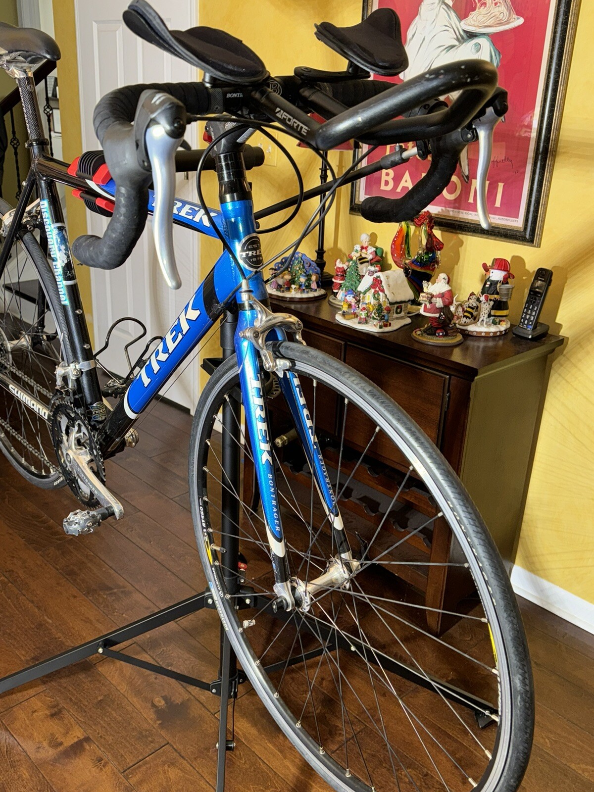 TREK Discovery Channel road bike 20lb 57cm loaded w/ Bontrager cranks ...
