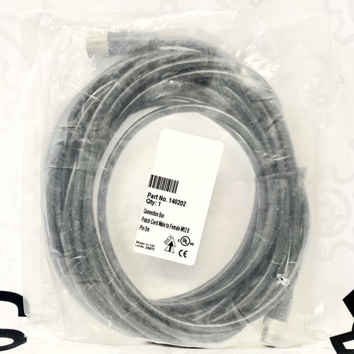 Idem 140202 Connection Bix Patch Cord Male To Female M12 8 Pin 5m | eBay