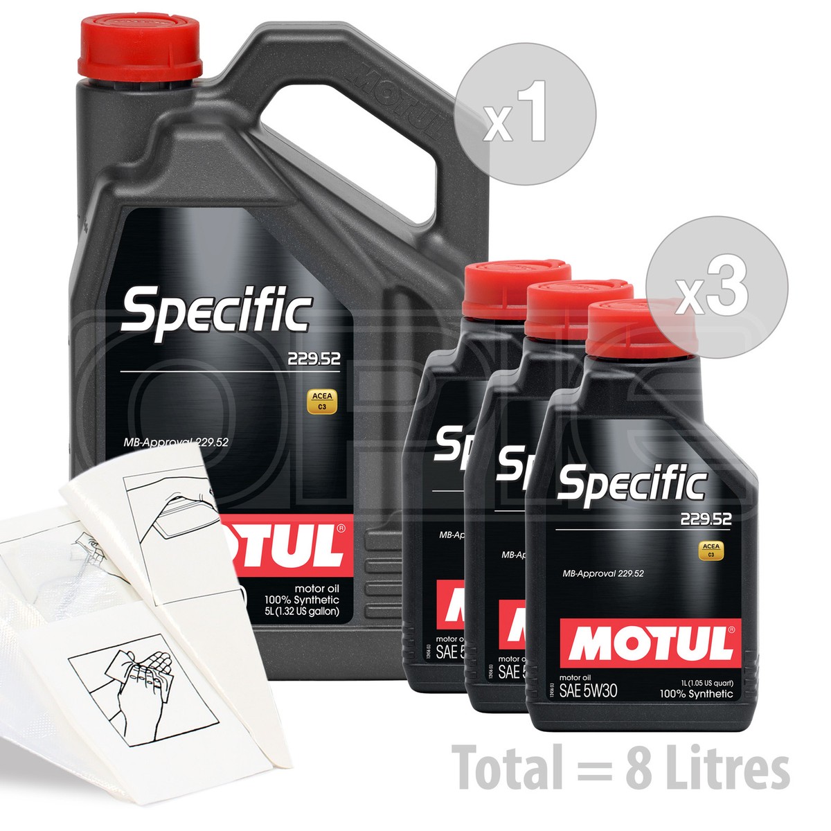 Motul Specific VW 504 00 507 00 5w-30 Fully Synthetic Car, 53% OFF