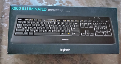 Logitech K800 Illuminated Wireless Backlit Keyboard 920-002359 New Open ...