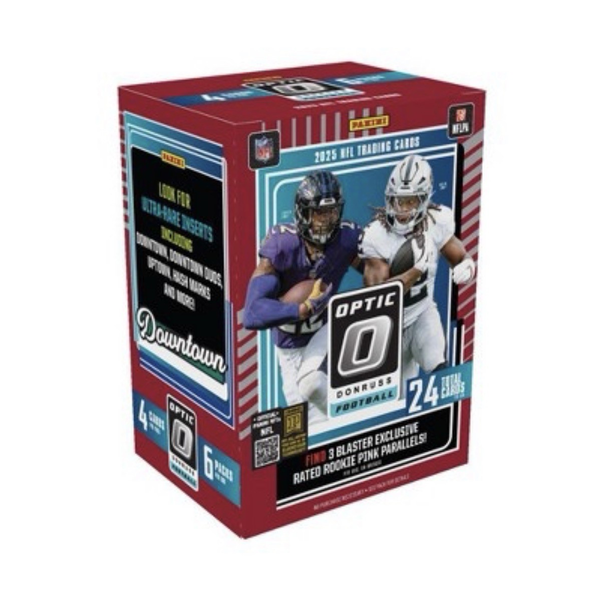 2025 Panini Donruss Optic NFL Football Factory Sealed Red Blaster Lot 4 ...