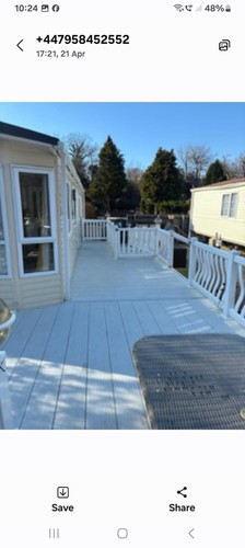 Quality Caravan Decking Posts And 20 Panels Ranging From 6’ To 40” And ...