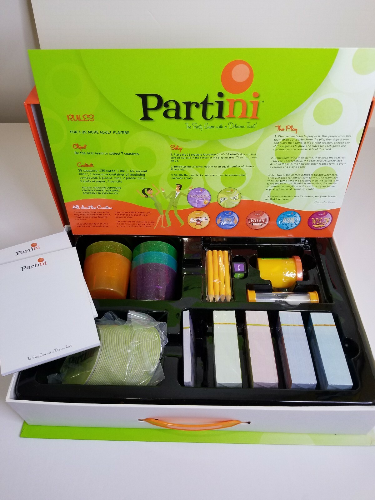 Partini The Adult Party Board Game 4+ Players Guest Entertainment ...