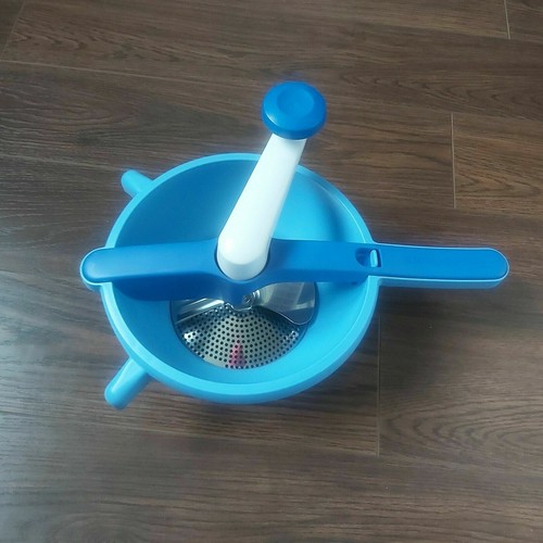 tupperware moulin à légumes pressé purée bleu 1 grille | eBay