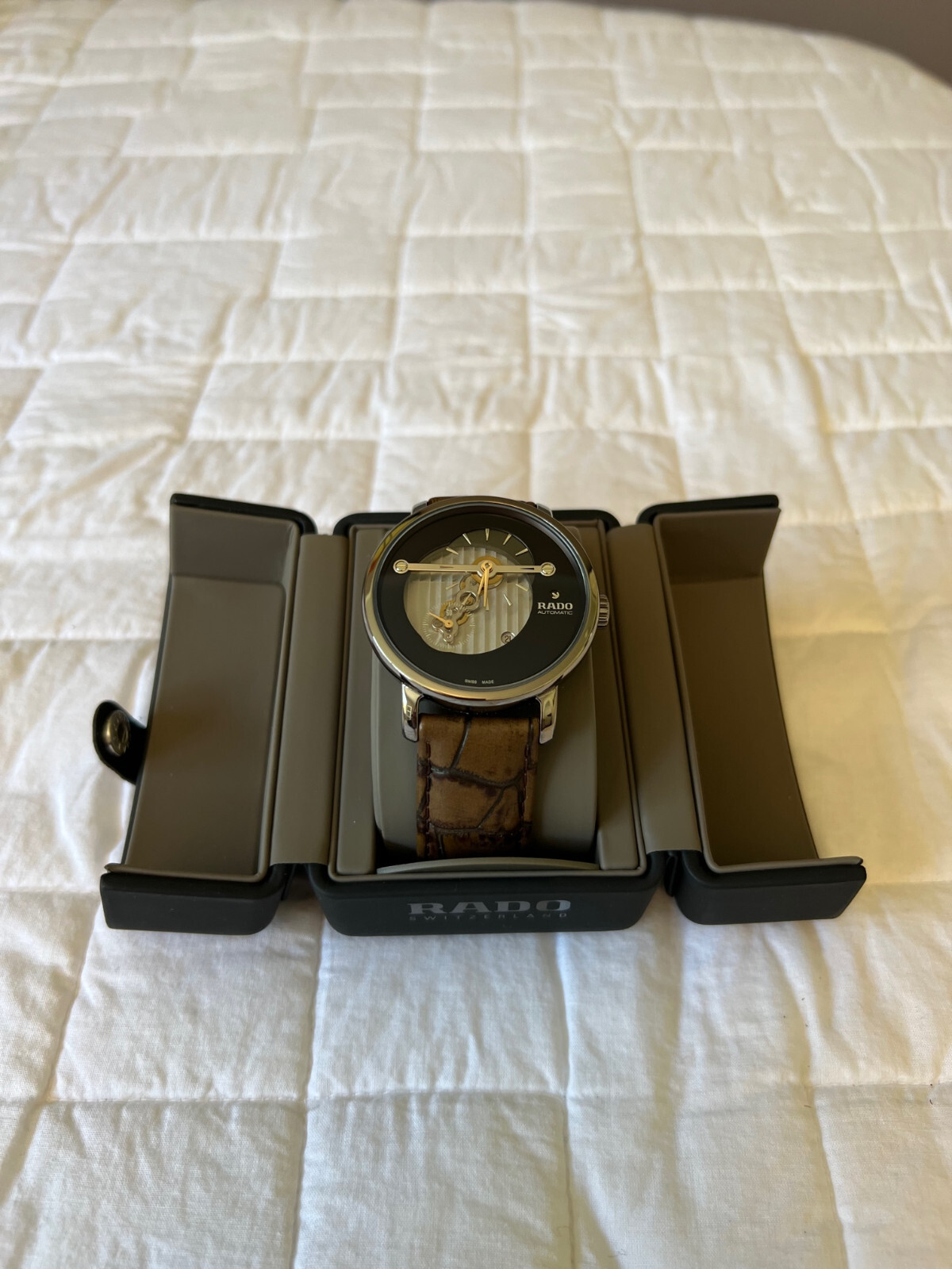 Rado High Line XL WATCH DIAMASTER PLATIN Automatic R14061306 Men's ...