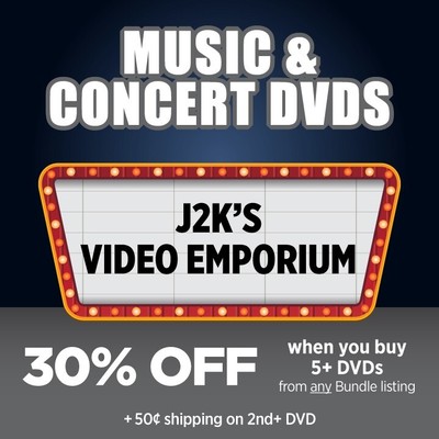 MUSIC DVD Collection **BUNDLE & SHIPPING DISCOUNTS** | eBay