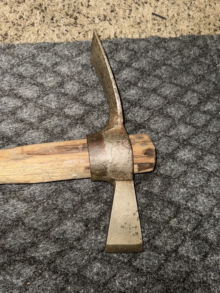 VTG TRUE TEMPER 3 Lb 2oz GRUB HOE HEAD GARDEN MINING TOOL PICK AXE ...