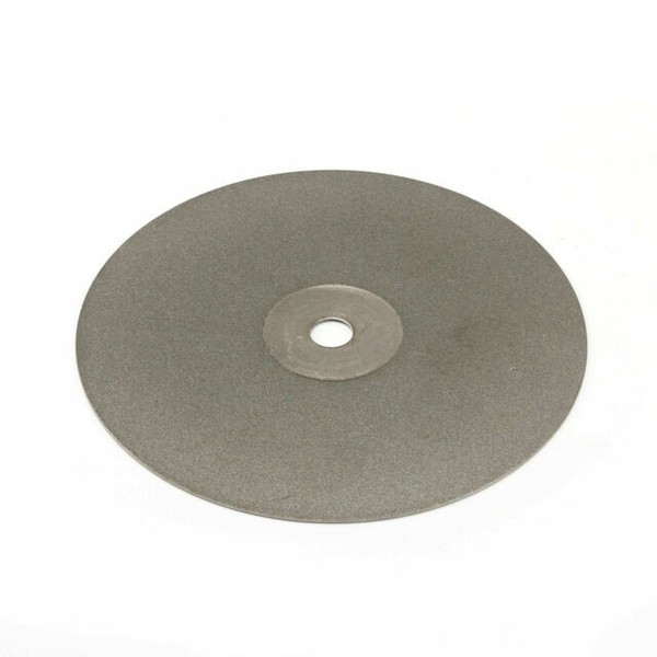6 Inch Diamond Coated Flat Lap Disk Grinding Polish Wheel Grit 320 Hole ...