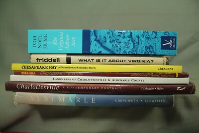 lot of 7 Virginia Books Charlottesville a contemporary Portrait ...