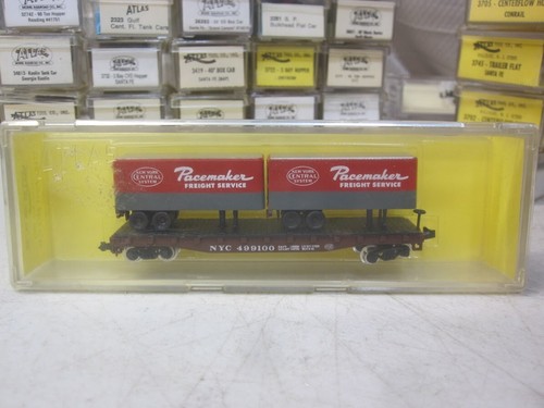 Atlas N. Scale 3750 NYC Piggy Back Flat Car | eBay