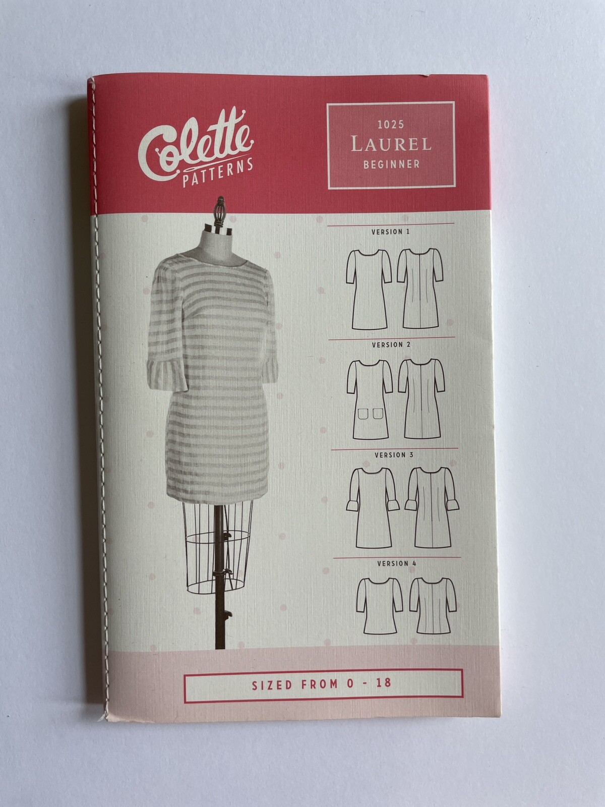 Colette Dress Sewing Pattern “Laurel”, New, Uncut, Complete | eBay