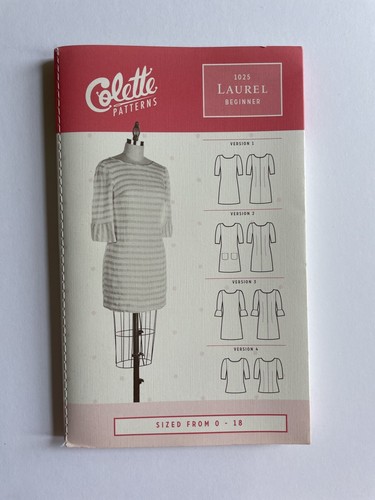 Colette Dress Sewing Pattern “Laurel”, New, Uncut, Complete | eBay