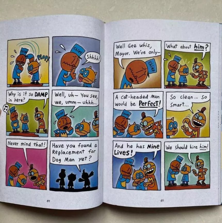 Dog Man Series 1-17 books set Dogman Children's Collection by Dav ...