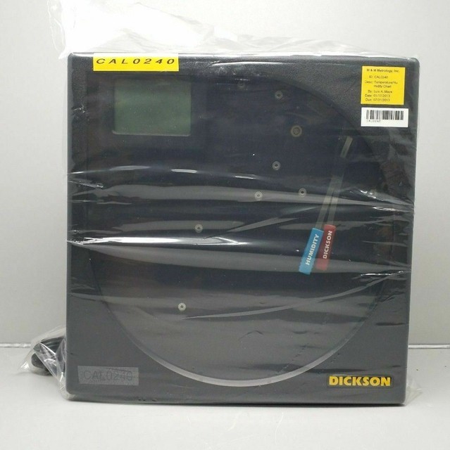 Dickson TH803 High Resolution Temperature And Humidity Chart Recorder ...