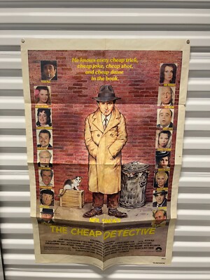 Vintage 1978 The Cheap Detective One Sheet Movie Poster | eBay