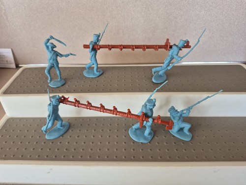 Classic Toy Soldiers, Alamo Mexican Ladder Teams 54mm Lt Blue 8 Pcs ...