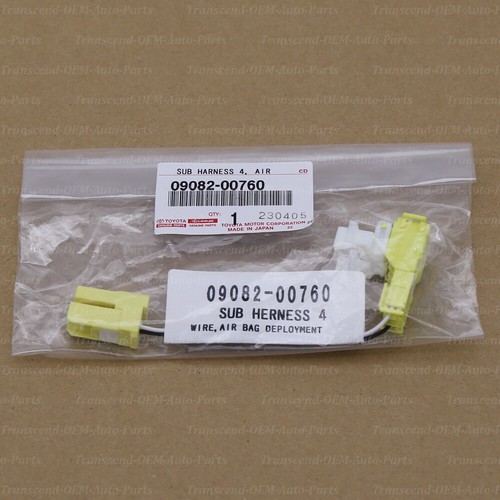 GENUINE OEM 09082-00760 STEERING WHEEL WIRING ADAPTER HARNESS - MR2 ...