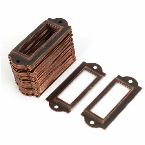 23mm Label Tag Pull Frame Handle File Name Card Holder For Furniture ...