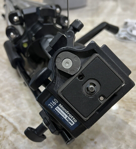 Bogen Manfrotto 3046 Tripod & 3160 Head Professional Camera D-6 | eBay