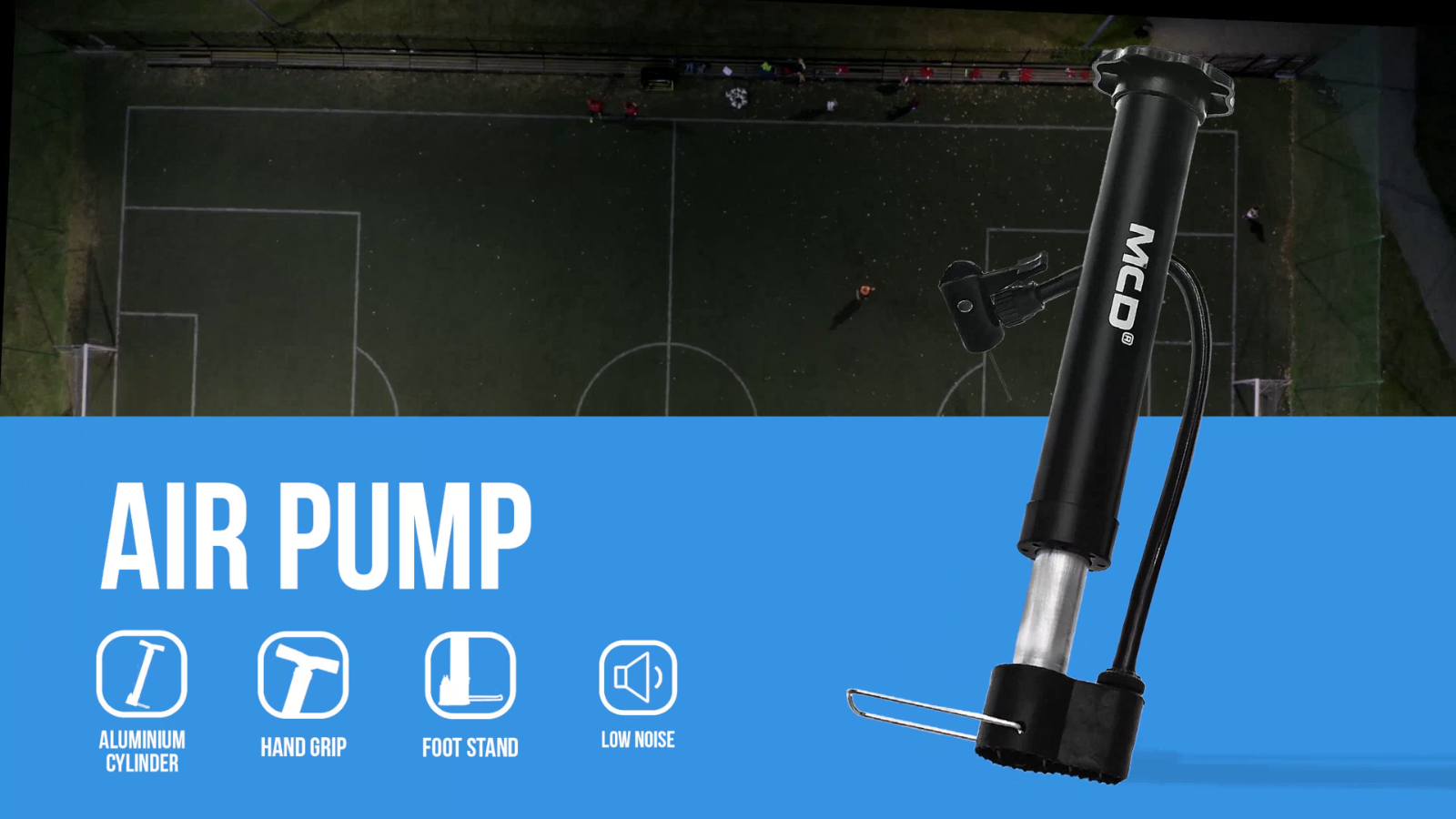 Football Pump Bike Bicycle Soccer Rugby Ball Pump with Inflating ...