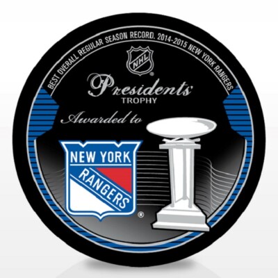 2015 NEW YORK RANGERS PRESIDENTS CUP TROPHY PUCK - #B1L_#A4L | eBay
