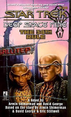 The 34th Rule [Star Trek: Deep Space Nine, No. 23] David R. George III ...