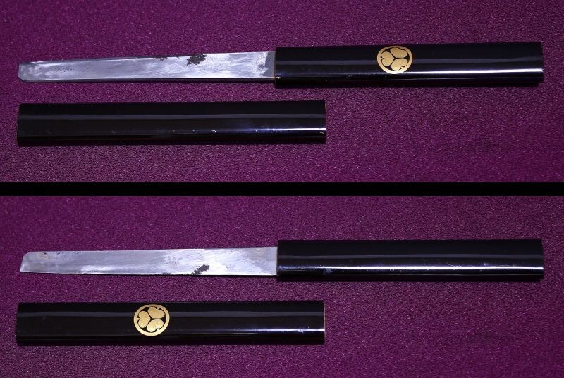 Japan Antique TOKUGAWA Nihonto katana sword Harakiri koshirae samurai ...