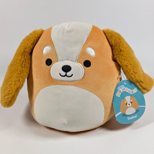 Original Squishmallows Ysabel The Cocker Spaniel Dog 8" Plush New w ...