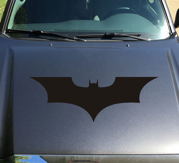 Diecut Vinyl DARK KNIGHT Batman LOGO Car Truck Decal Sticker Hood ...