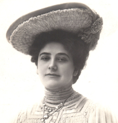 RPPC Pretty Girl Lady Mary Mannering Actress Real Photo Postcard | eBay