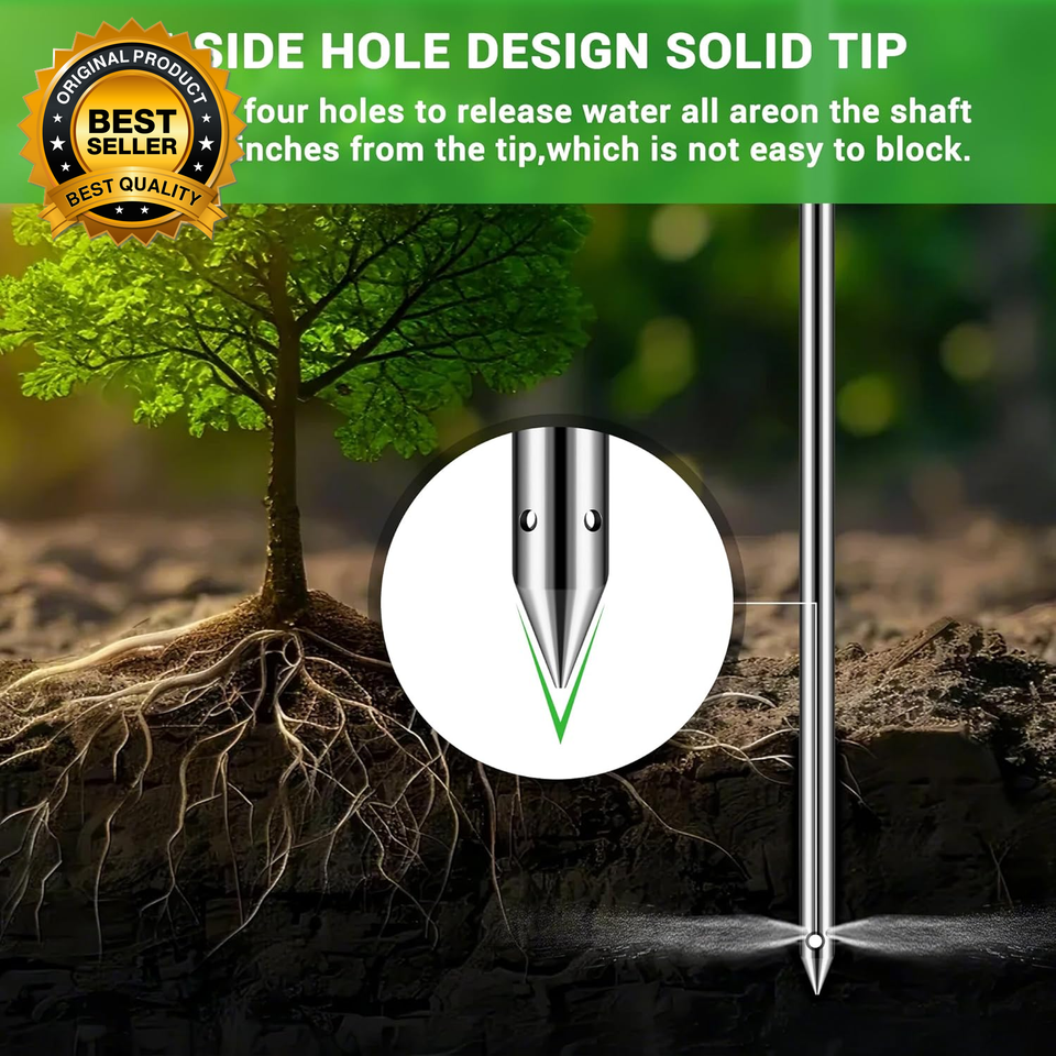 Deep Root Tree Watering Tool, Root Feeder for Trees with Fertilizer ...