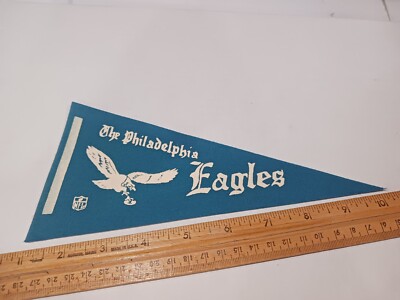Vintage 1960's Philadelphia Eagles NFL Football Mini 9 Inch Felt ...