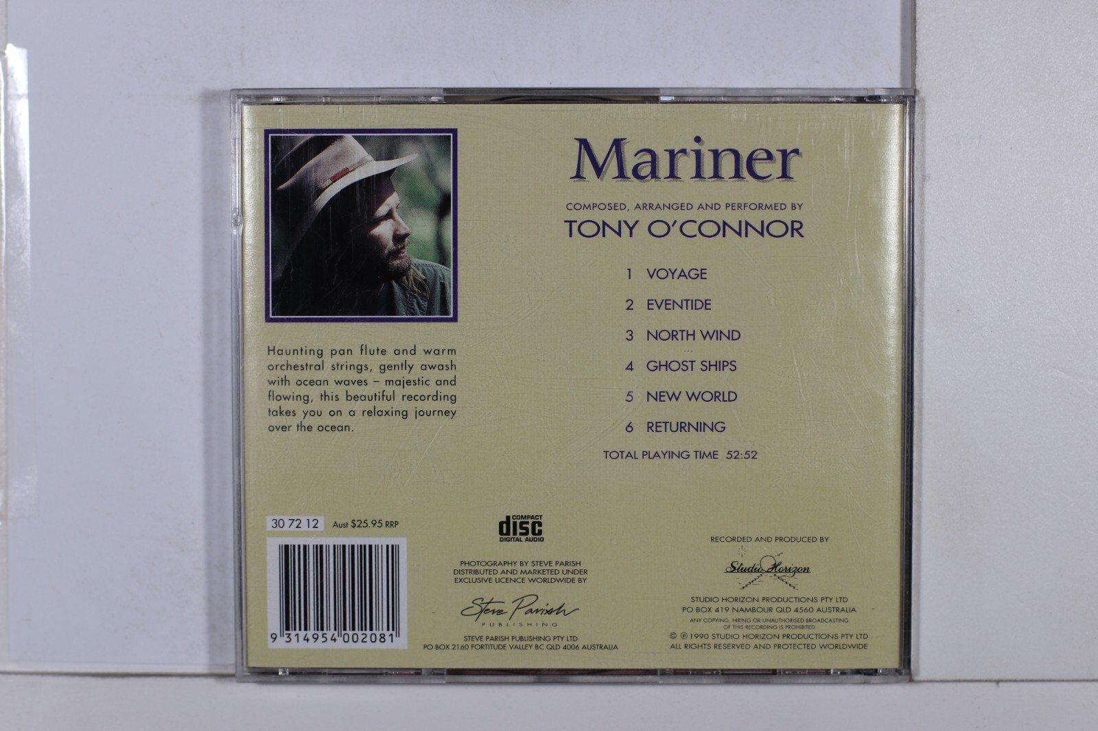 Tony O'Connor – Mariner - CD Sent Tracked | eBay Australia