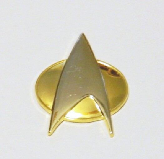 Star Trek: The Next Generation Cloisonne Metal Communicator Pin Small ...