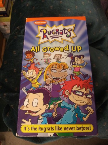 Rugrats All Growed Up RARE Nick Jr. Nickelodeon 2001 VHS cartoon ...