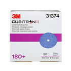 3M Cubitron II Hookit Clean Sanding Abrasive Disc, 31374, 6 in, 180 ...
