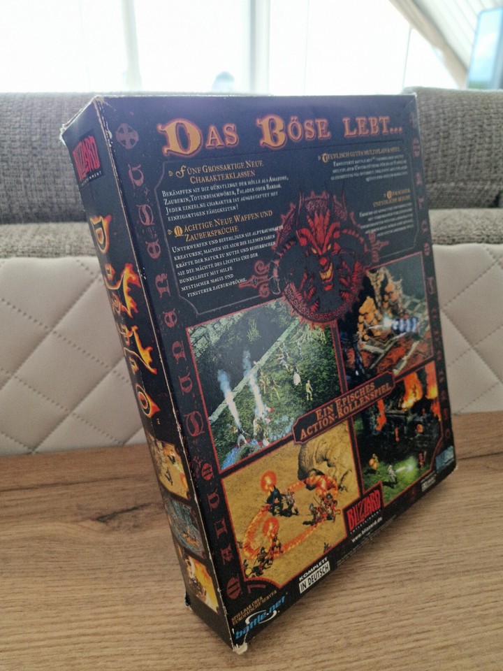 Diablo II 2, PC Game, Big Box, 2002, RPG, Blizzard, Hack'n Slay ...