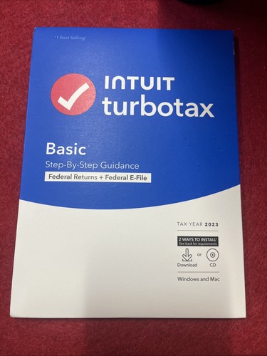 Intuit TurboTax Basic 2023 Federal NEW | eBay
