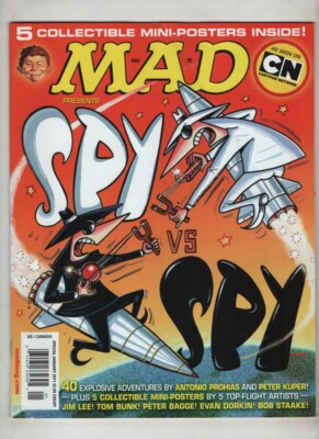Mad Mag Spy Vs Spy With 5 Collectible Mini-Posters January 2011 ...
