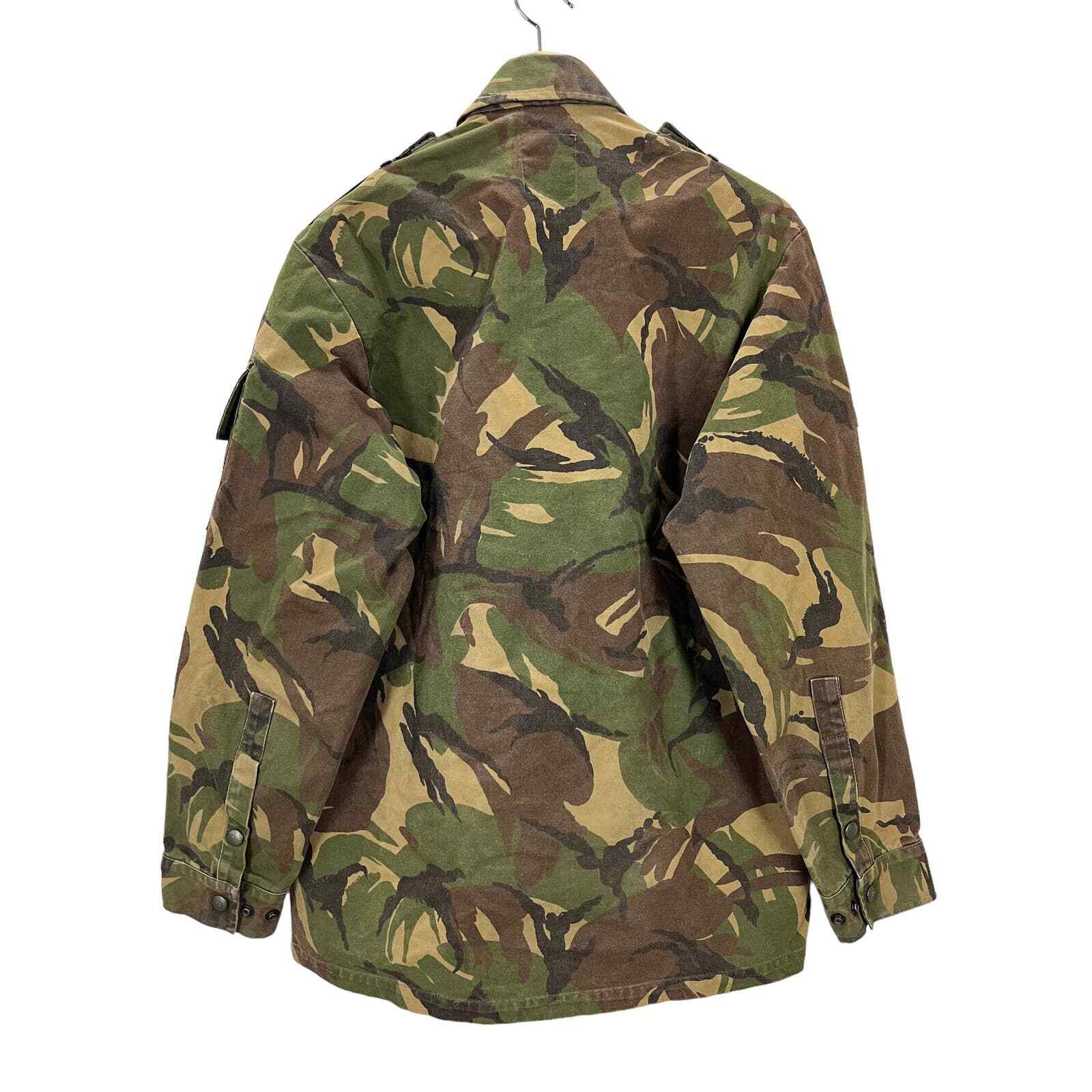 Vintage Dutch Military Camo Field Jacket Army Marines… - Gem